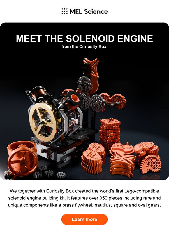 MEL Science: The World's First Lego-Compatible Solenoid Engine Kit ...