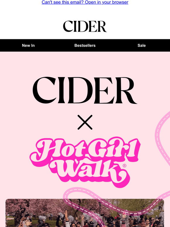 Cider: Walk That (Hot Girl) Walk 🍎🏃 | Milled