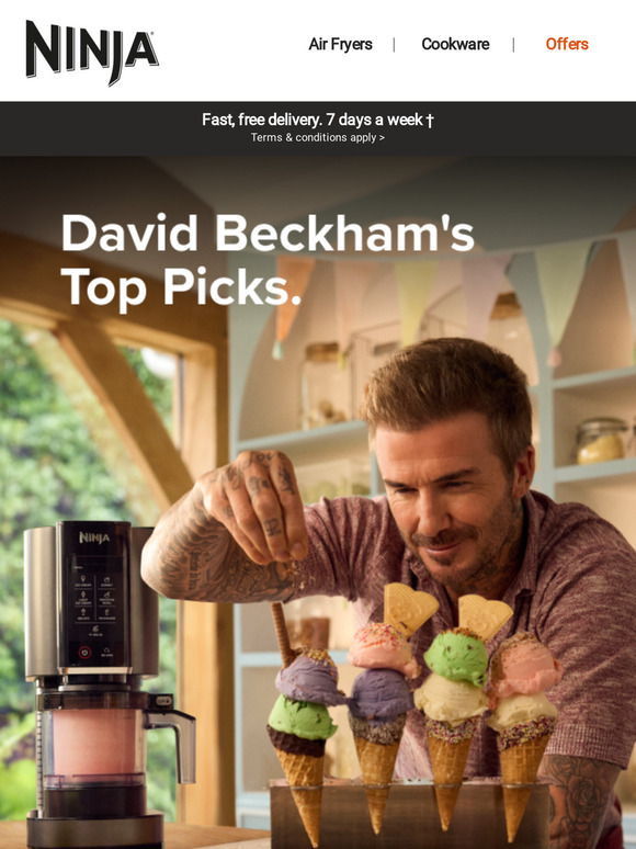Ninja Kitchen: David Beckham's top picks! | Milled