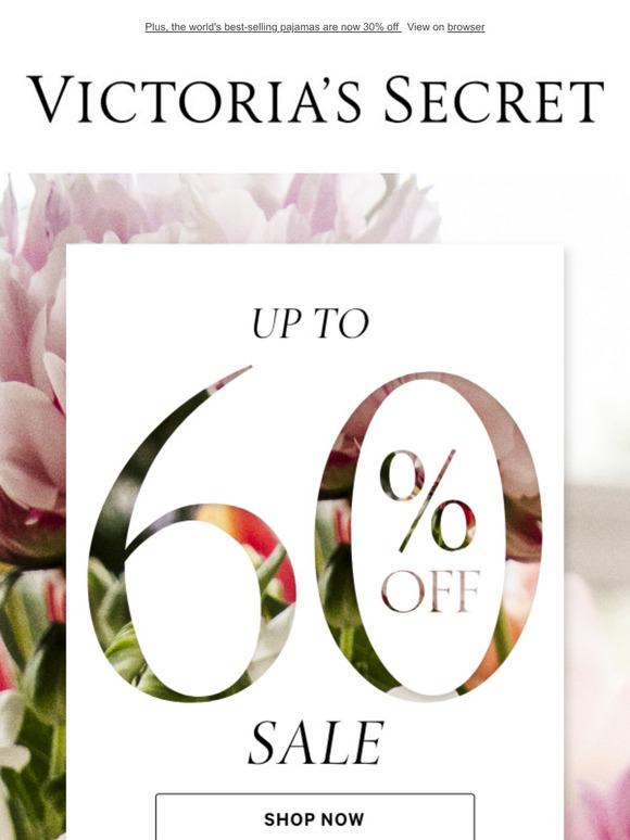 Victoria's Secret Email Newsletters: Shop Sales, Discounts, and Coupon ...