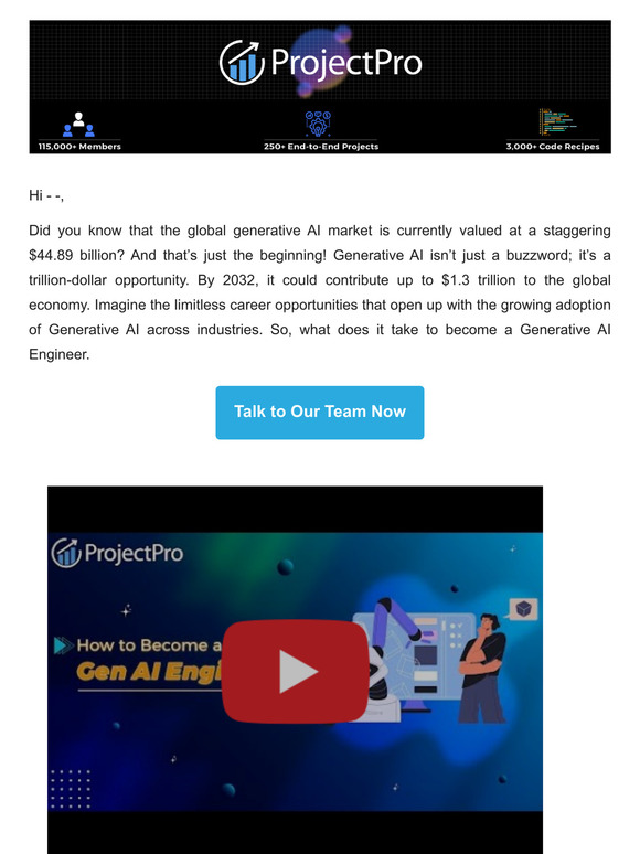 ProjectPro: Skillset Needed to Become a Pro GenAI Engineer in 2024 | Milled