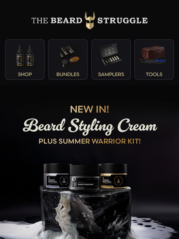 The Beard Struggle: BRAND NEW: BEARD STYLING CREAM | Milled