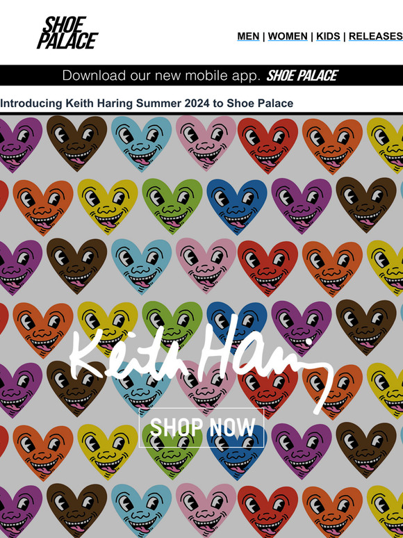 Shoe Palace: New Keith Haring, now available at Shoe Palace | Milled