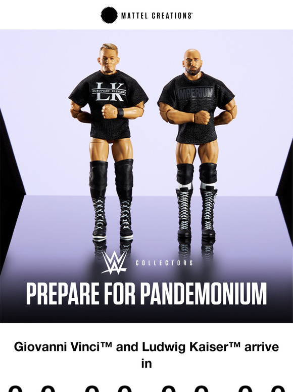 Mattel: Entering the Ring Soon: WWE Elite Imperium 2-Pack. | Milled