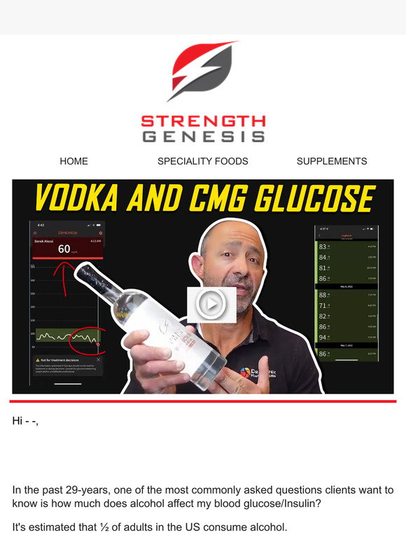 Strength Genesis: I drank VODKA and this is what happened.... | Milled