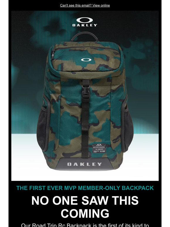 Oakley: The First Ever MVP-Only Backpack Drop Is Here | Milled