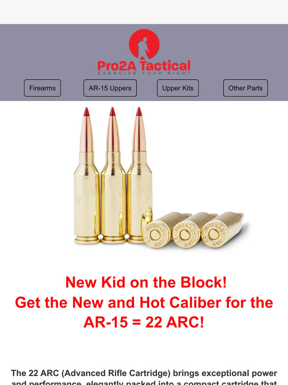 Pro2A Tactical: 22 ARC - New Caliber Offering! | Milled