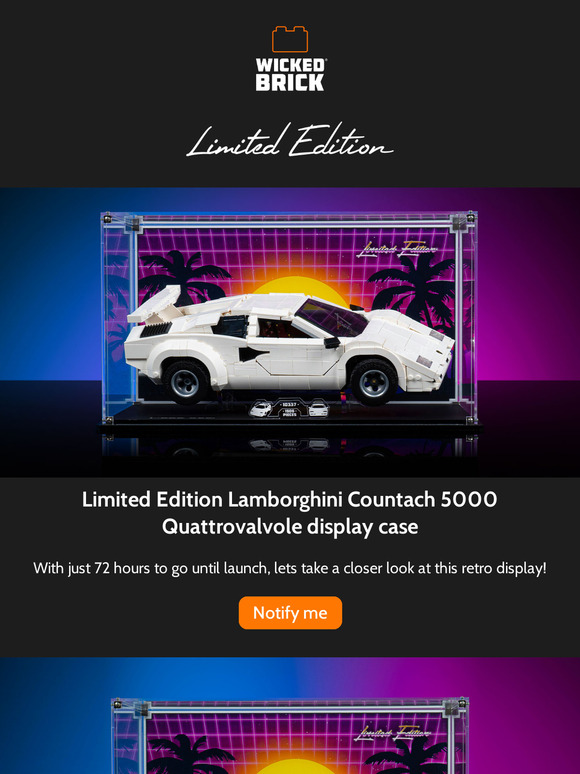 Wicked Brick: Take a closer look at our Limited Edition Lamborghini ...