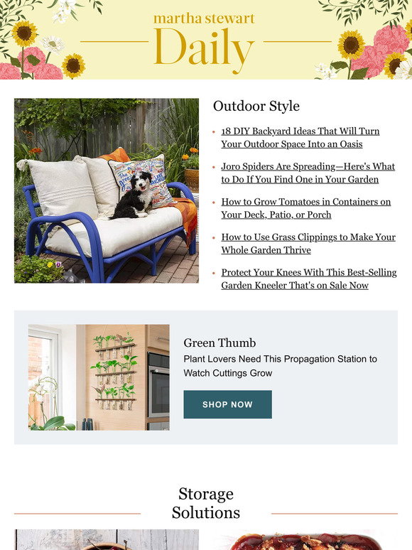 Martha Stewart: 18 DIY Backyard Ideas That Will Turn Your Outdoor Space ...