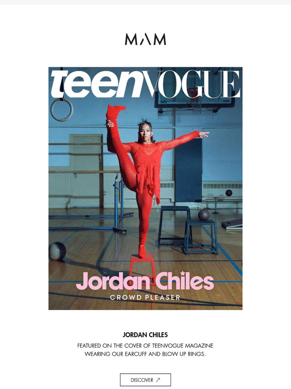 MAM Originals: Jordan Chiles wearing MAM | Milled