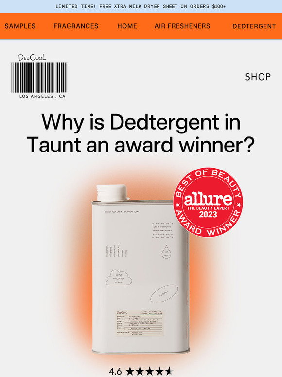 DedCool: Award winning dedtergent now in 64oz | Milled