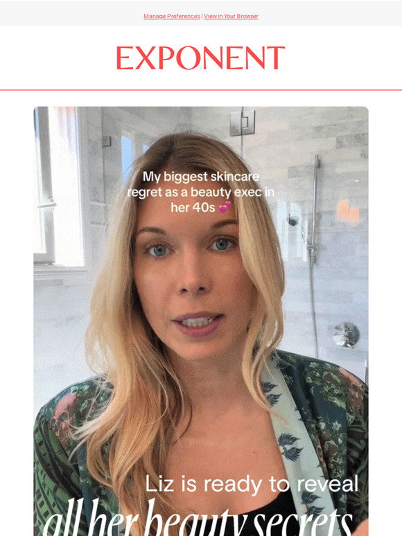 Exponent Beauty: Meet Our Founder on TikTok for Exclusive Skincare Tips ...