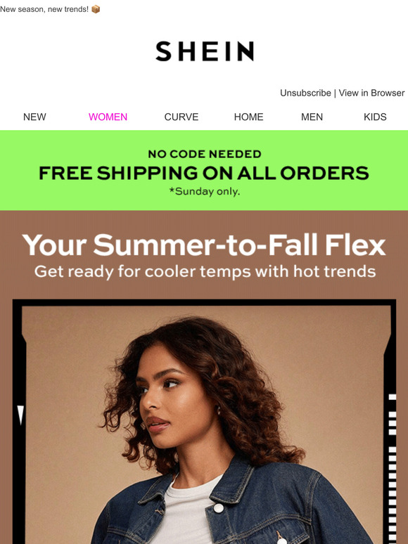 SHEIN Email Newsletters: Shop Sales, Discounts, and Coupon Codes