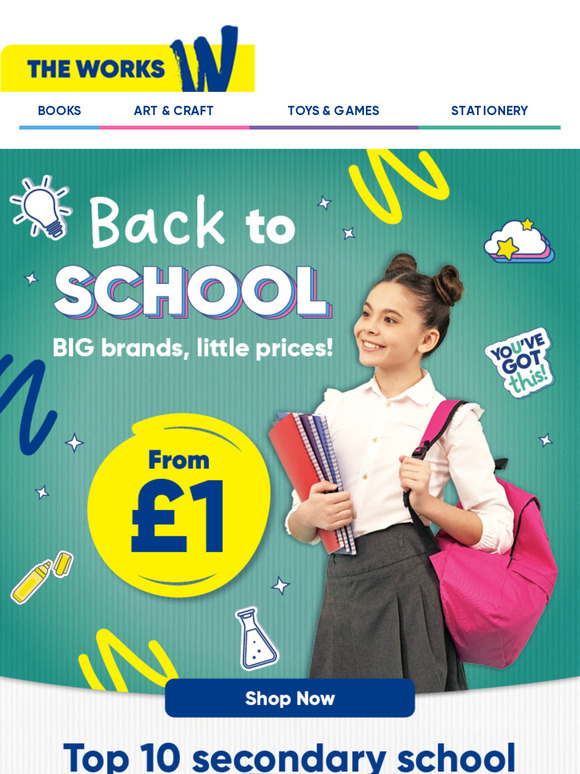 The Works: Top 10 secondary school essentials ️ | Milled