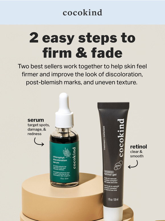 Cocokind: retinol 🤝chlorophyll | Milled