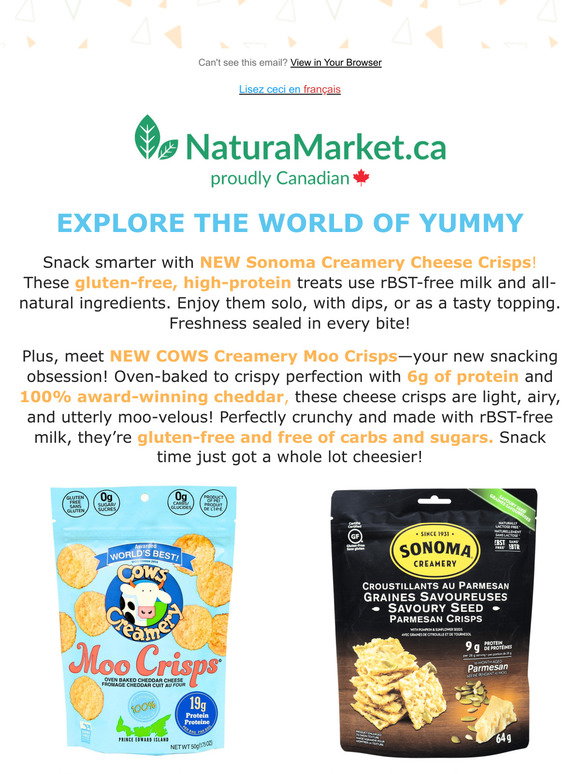 Natura Market: NEW Delicious Keto Moo Crisps & Big Savings on Sweet ...