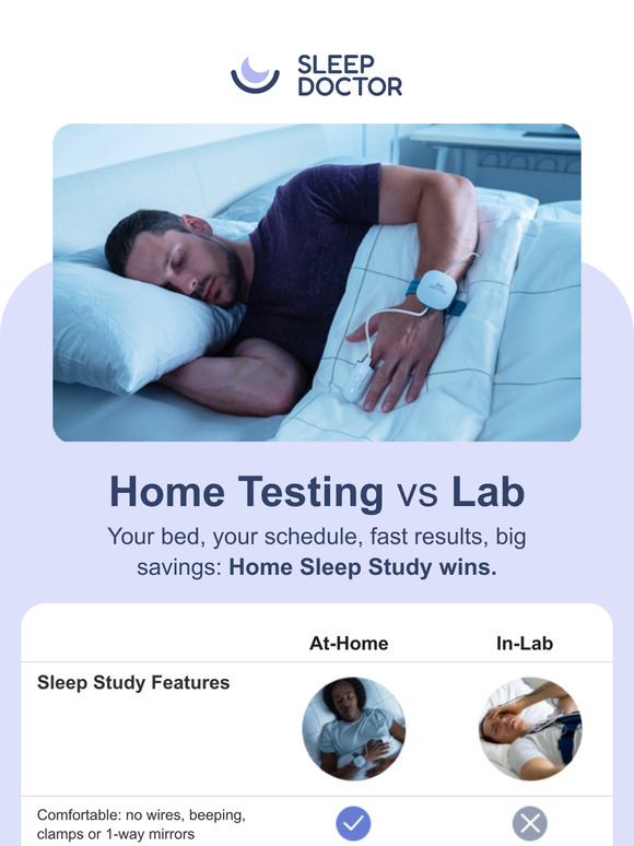 Singular Sleep: Lab or Home? The Best Sleep Test Option | Milled