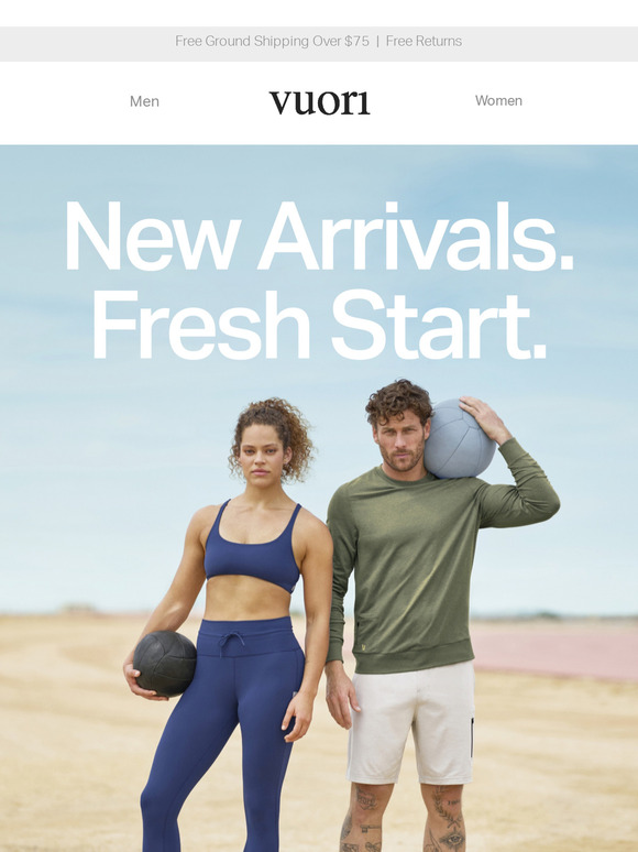 Vuori Email Newsletters: Shop Sales, Discounts, and Coupon Codes