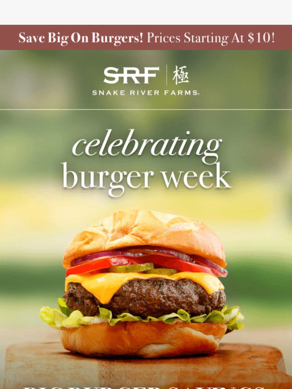 Snake River Farms: Sink Your Teeth Into Burger Week 🍔 | Milled