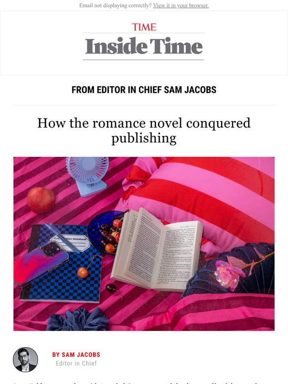 TIME: How the romance novel conquered publishing | Milled