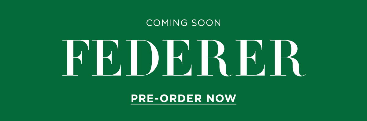 Assouline: FEDERER: Pre-Order Your Copy Now | Milled