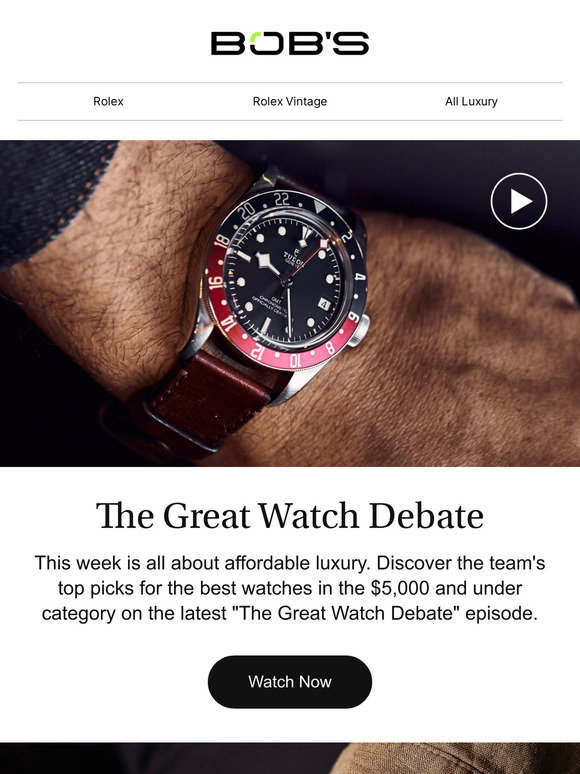 Bob's Watches: Are These The Best Luxury Watches Under $5,000? | Milled