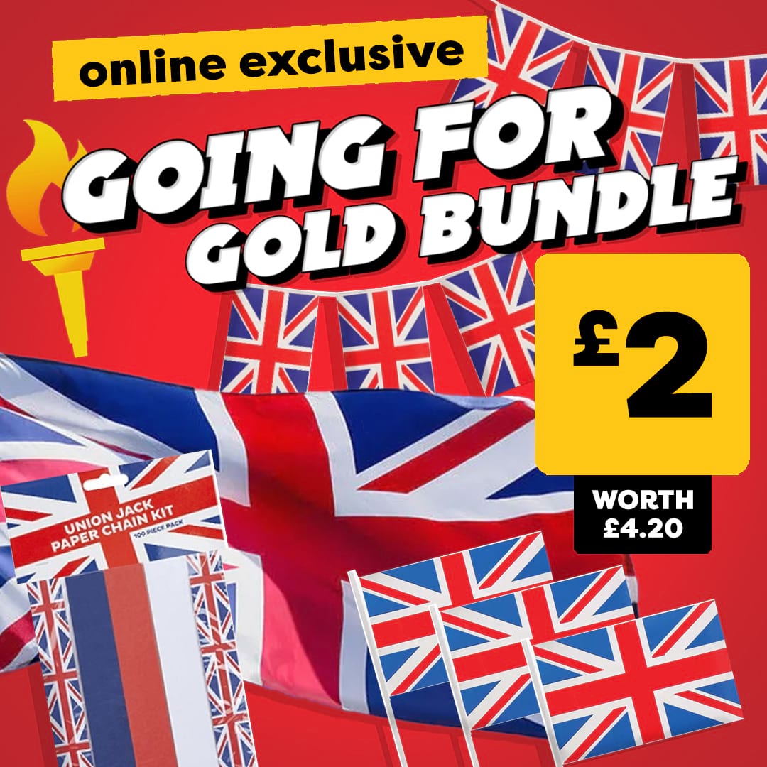 Poundshop: 🎖 Going for GOLD - £2 MEGA BUNDLE! | Milled