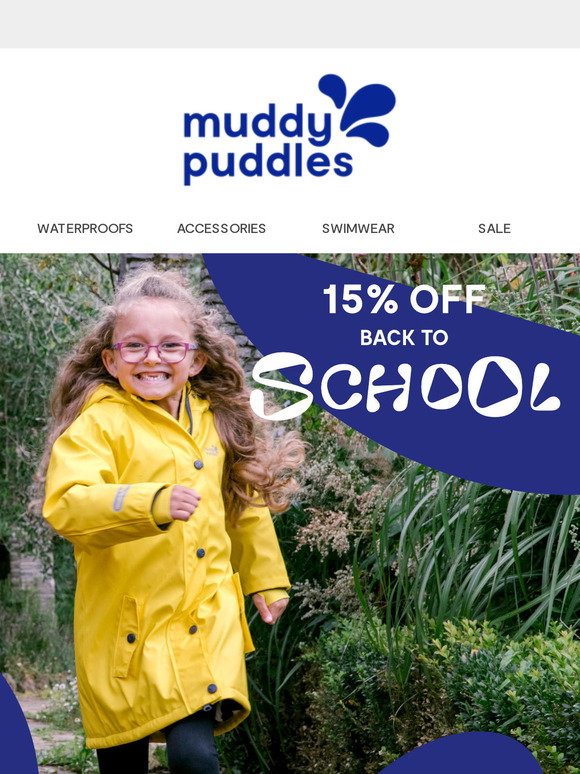 Muddy Puddles: Gear up for school with durable kids' waterproofs 📚 | Milled
