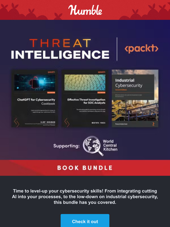 Humble Bundle: Master the tools of cybersecurity & threat intelligence 🔐💪 | Milled