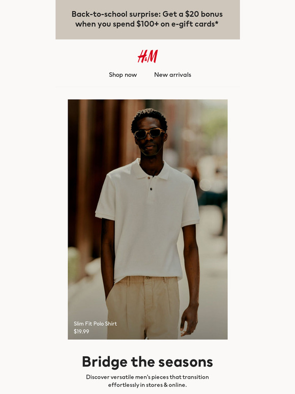 H&M: Introducing our newest men's arrivals | Milled