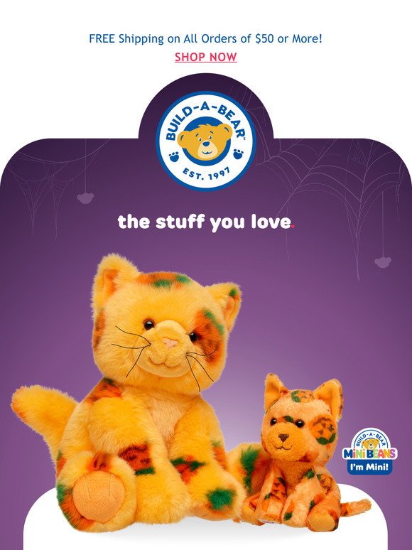 Build-A-Bear: Back from the Vault: 2008’s Pumpkin Kitty Is Here for a ...