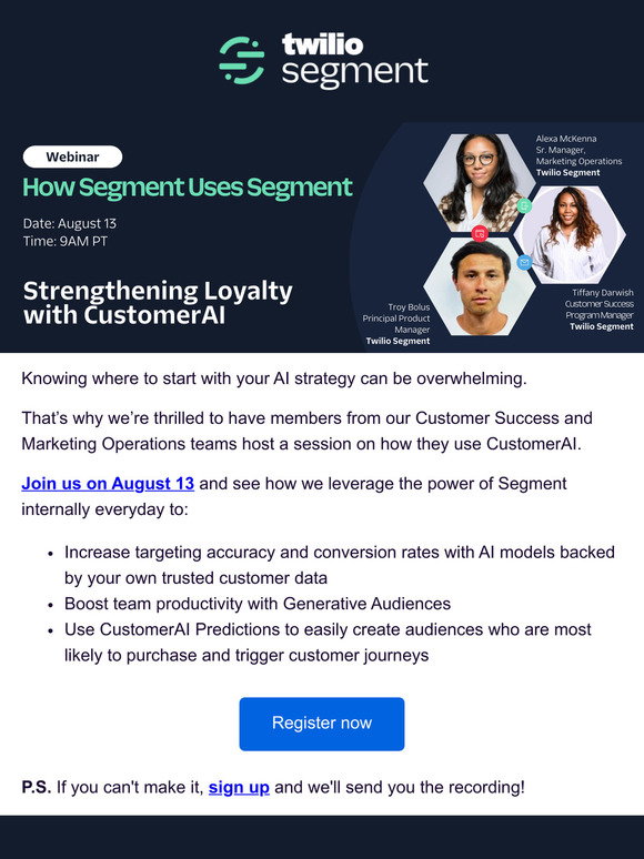 Segment: How Segment Uses Segment: Strengthen Loyalty with CustomerAI 🚀 ...