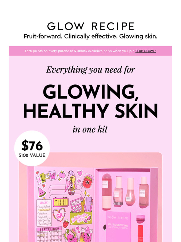Glow Recipe: New & Limited Glow Essentials Kit | Milled