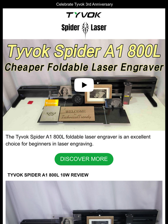 TYVOK: Discover the Most Cost-Effective Laser Engraving Solution | Milled