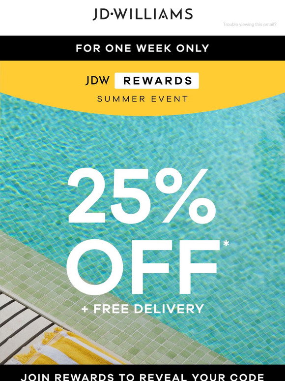 JD Williams: Inside: 25% off and free delivery | Milled