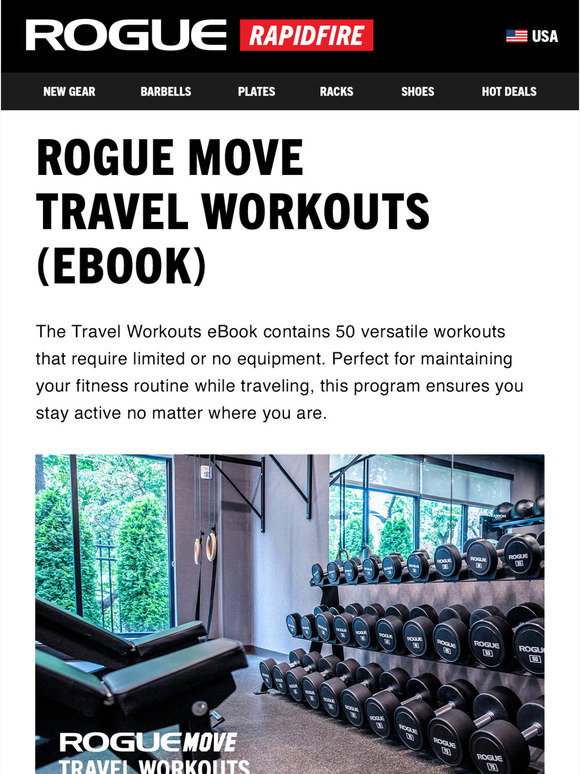 Rogue Fitness: Just Launched: Rogue Move - Travel Workouts, Rogue ...