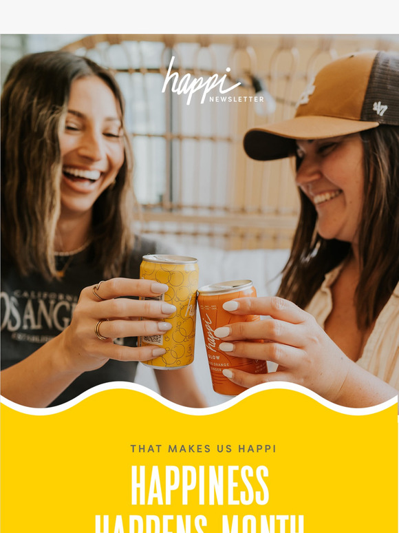 Happi Hour Drink: Celebrating Happiness Happens Month 🌟 | Milled
