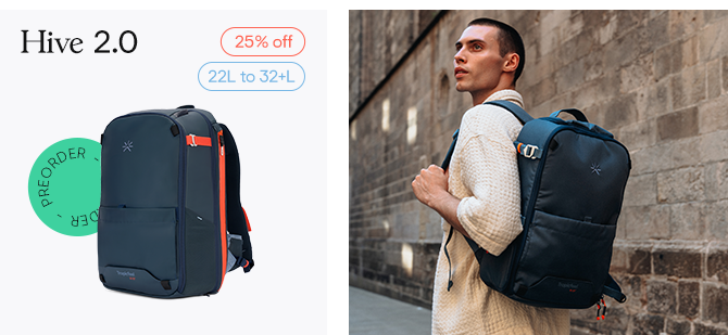 Tropic Feel: Just landed: Hive 2.0 and Nest 2.0 backpacks | Milled