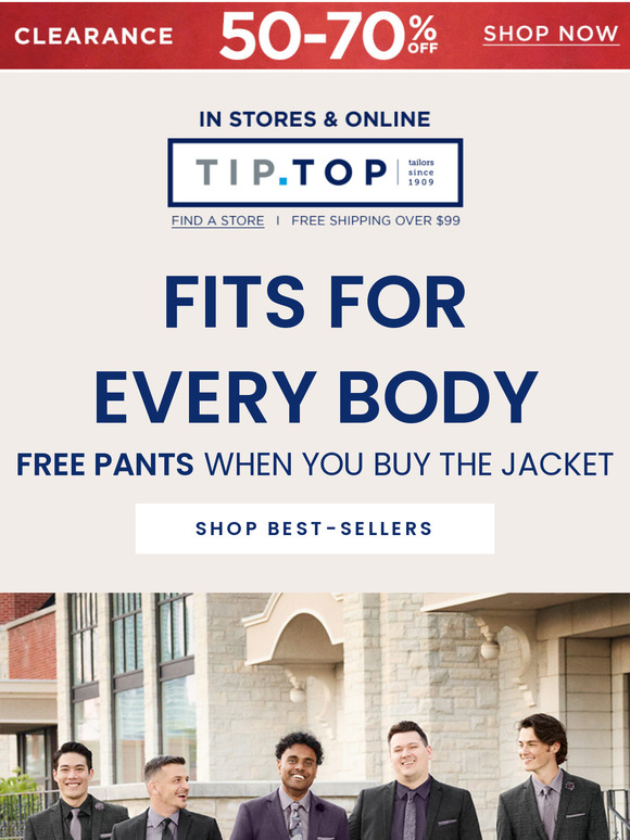 Tip Top Tailors: Fits For Every Body | Milled