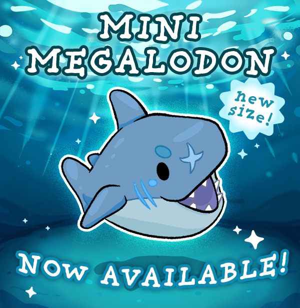 Squishable: Fish are plush, not food! It's the new Mini Megalodon! | Milled