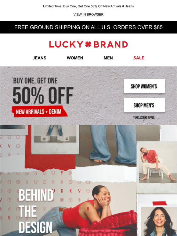 Lucky Brand: Behind The Design For Fall + BOGO 50% Off Inside! | Milled