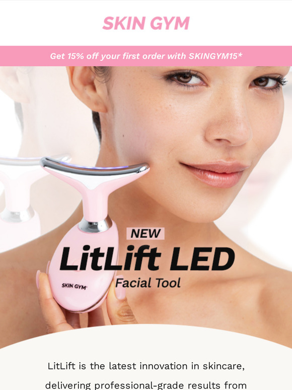 Skin Gym: Meet the NEW LitLift LED Facial Tool | Milled