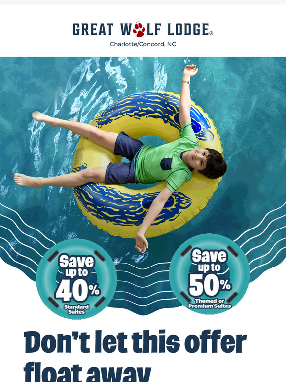 Great Wolf Lodge Email Newsletters: Shop Sales, Discounts, and Coupon Codes