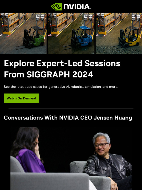 Nvidia: Watch CEO Jensen Huang and top generative AI talks from ...