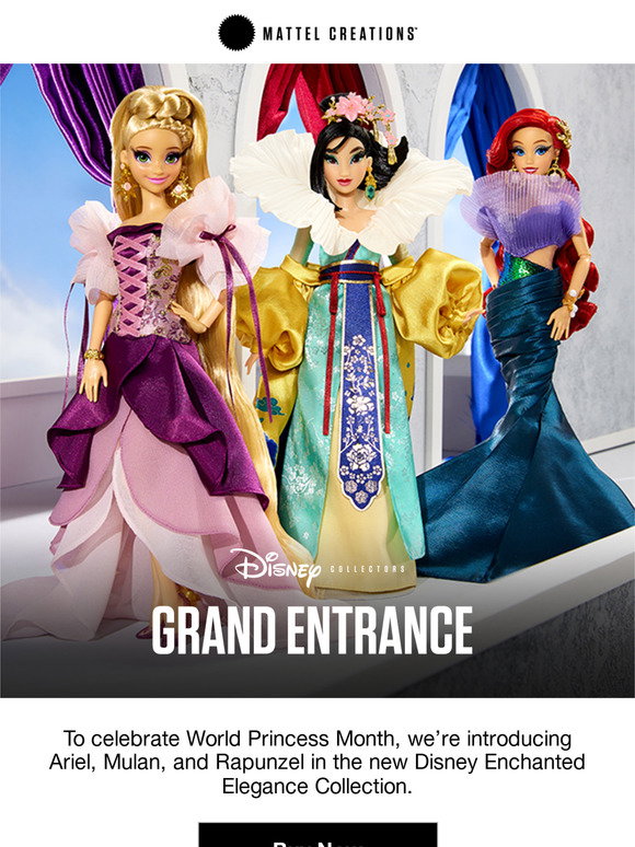 Mattel: Arriving Now: Disney Enchanted Elegance Collection | Milled