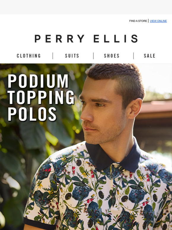 Perry Ellis: The 🥇 Polos Goes to… | Milled