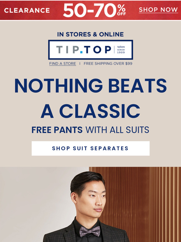 Tip Top Tailors: The Best Value In Designer Suits | Milled