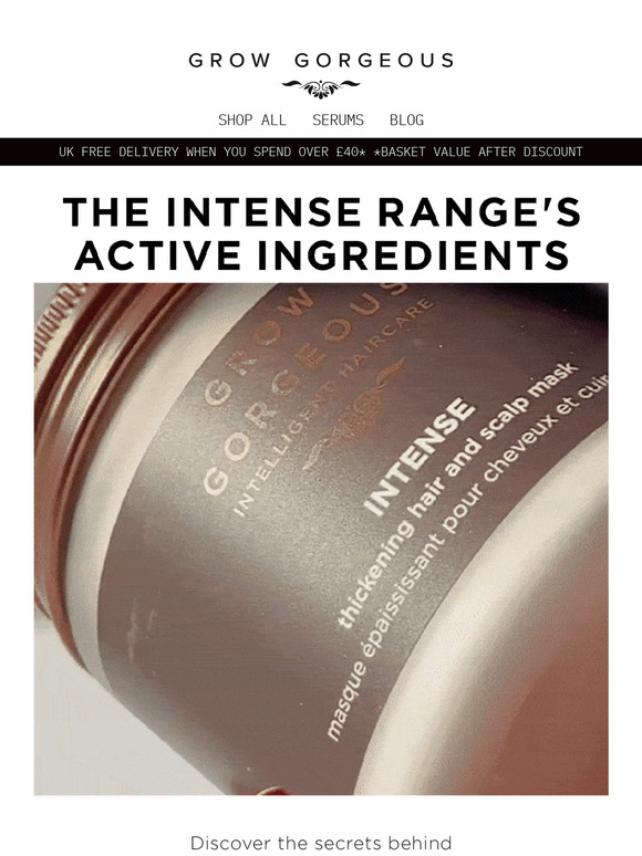 Grow Gorgeous: Get to know the Intense range | Milled