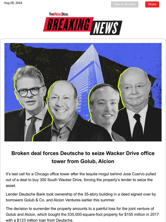 The Real Deal: BREAKING: Broken deal forces Deutsche to seize Wacker ...