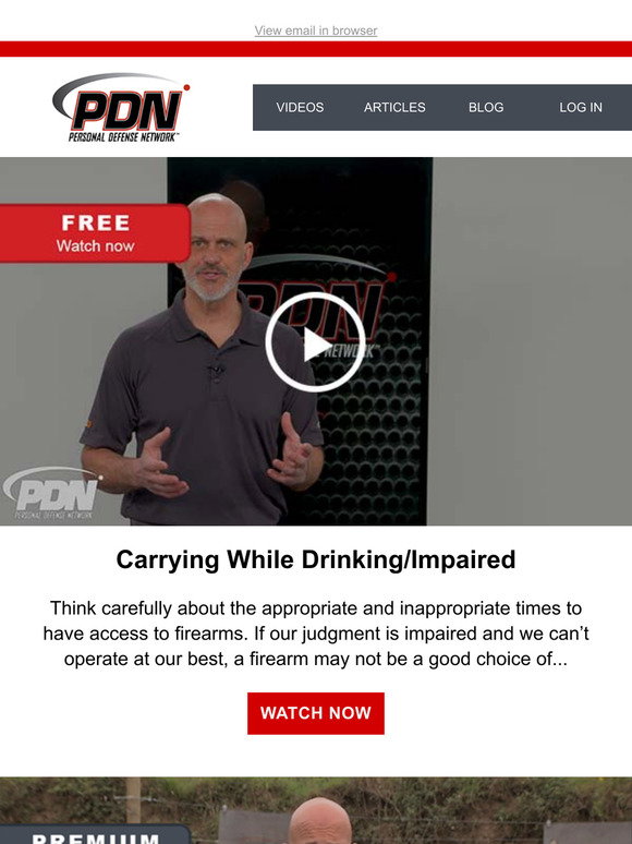 TN Marketing, LLC: Carrying While Drinking/Impaired | Milled